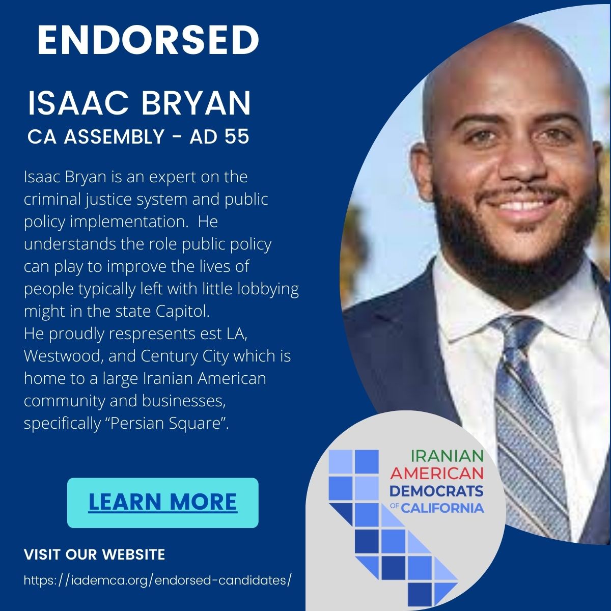 Endorsed Candidates - Iranian-American Democrats of California